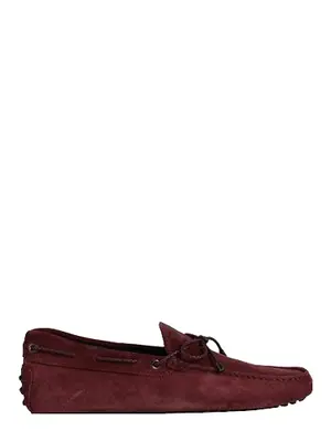 TOD'S Leather Loafers - Purple