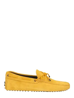 TOD'S Leather Loafers - Yellow