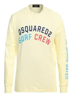Dsquared2 T-shirt Pastel Size Cotton - Yellow
