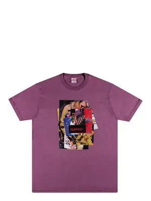 Supreme Stack Tee 'plum - Purple