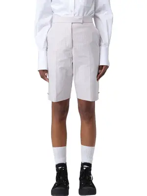 Thom Browne Striped Tailored Shorts - Red