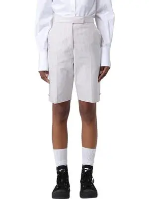 Thom Browne Tailored Striped Shorts - Red
