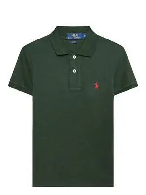 POLO RALPH LAUREN Cotton Polo Shirt With Embroidered Logo