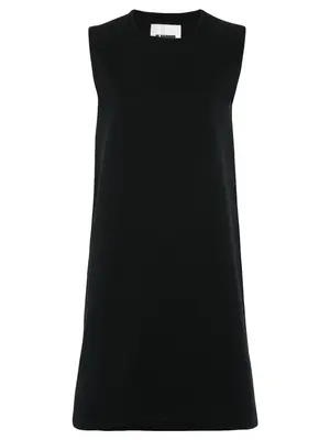 JIL SANDER Sleeveless Shift Dress - Black
