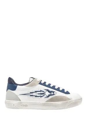 ENTERPRISE JAPAN Jupiter Rocket Leather Sneakers - Blue