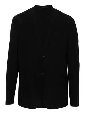 Giorgio Armani Single-breasted Blazer - Blue