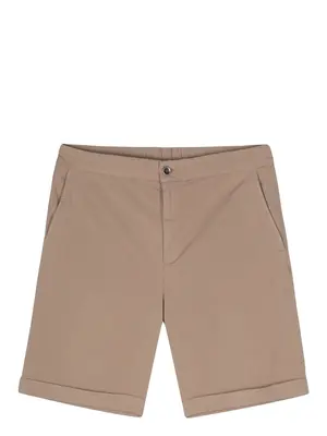 Peserico Cotton Bermuda Shorts - Neutrals