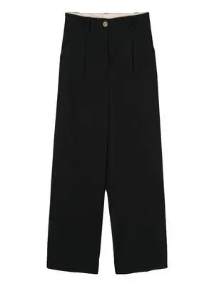 ALYSI Alysi High-Waist Wide-Leg Trousers