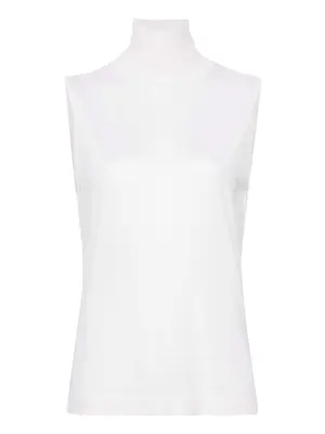 FABIANA FILIPPI Fabiana Filippi Roll-Neck Sleeveless Jumper