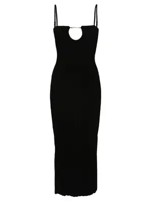 Jacquemus La Robe Sierra Knit Dress - Black