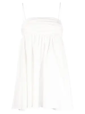 REFORMATION Catarina Mini Dress - White
