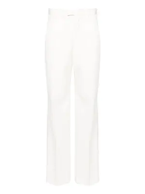 MAISON MARGIELA High-waist Tailored Trousers - Neutrals