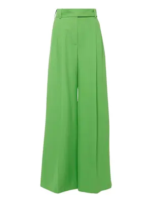 Alexandre Vauthier High-rise Wide-leg Pants - Green