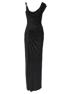 Versace Medusa '95 Draped Gown - Black