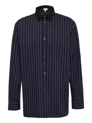 Loewe Striped Cotton Poplin Shirt - Multicoloured