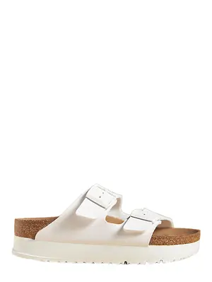 BIRKENSTOCK Arizona Flex Platform Sandals White