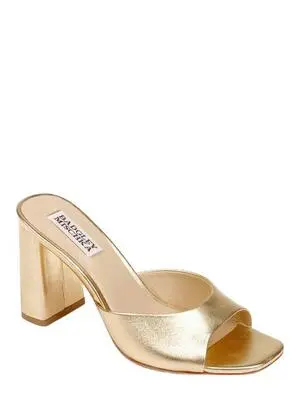 Badgley Mischka Cadence Slide Sandal Gold