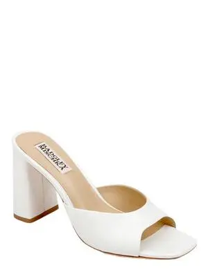 Badgley Mischka Cadence Slide Sandal - Soft White