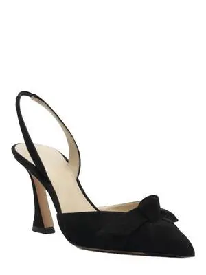 ALEXANDRE BIRMAN Clarita Pointed Toe Slingback Pump - Black