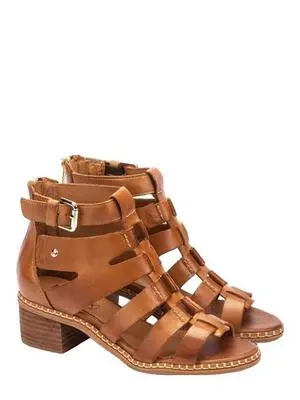 Pikolinos Blanes Caged Sandals - Brandy