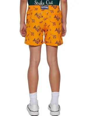 Vilebrequin Swim Trunks - Carrot Orange