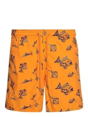 Vilebrequin Swim Trunks - Carrot Orange