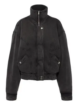 MARANT ETOILE Parveti Bomber Jacket - Grey