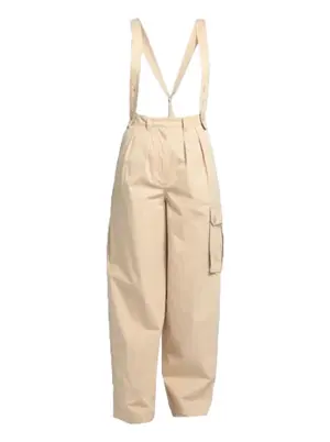 Kenzo Cotton Cargo Trousers - Beige