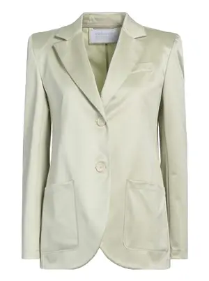 Harris Wharf London Single-breasted Blazer - Green