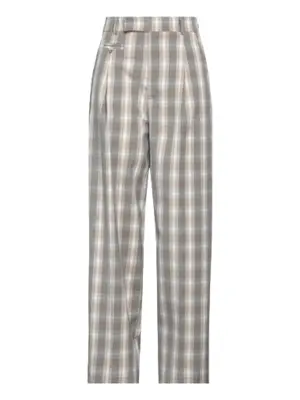 VICOLO VICOLO Tartan Tapered Trousers