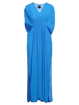 FISICO Midi Viscose Dress - Bright Blue