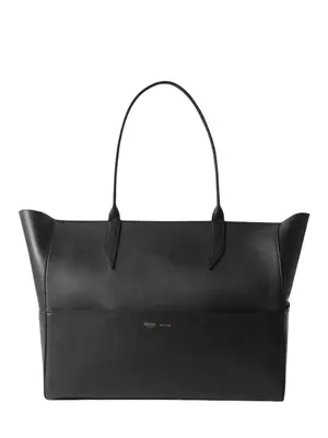 METIER Incognito Small Leather Tote - Black