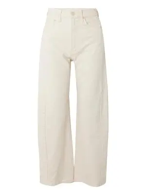 MOTHER MOTHER + NET SUSTAIN The Half Pipe Ankle High-Rise Tapered Jeans