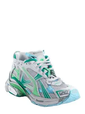Balenciaga Runner Sneaker - Grey/green/blue