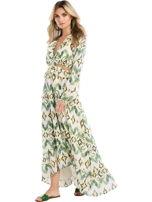 Allison Everly Maxi Dress - Green