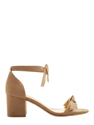 ALEXANDRE BIRMAN Alexandre Birman Clarita Suede Sandals Neutral