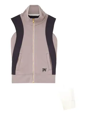 Palm Angels Pa Monogram Track Jacket - Purple