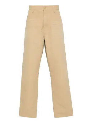 Carhartt Work In Progress Single Knee Straight-leg Trousers - Yellow