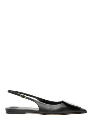 Jacquemus Les Slingbacks Duelo Ballerinas - Black