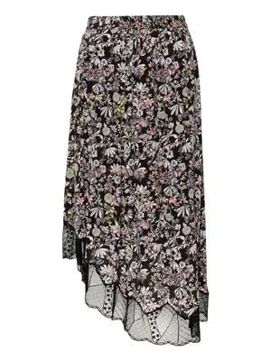 ZADIG&VOLTAIRE Kaya Floral-Print Midi Skirt