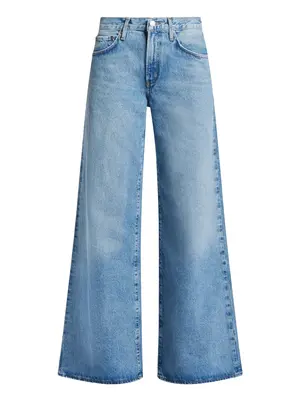 AGOLDE AGOLDE Mid-Rise Wide-Leg Jeans