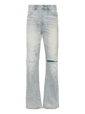 Amiri Shotgun Straight-leg Jeans - Blue