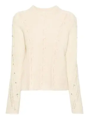 ZADIG&VOLTAIRE Morley Cable-Knit Jumper