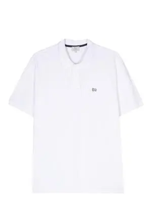 WOOLRICH Appliqué-logo Polo Shirt