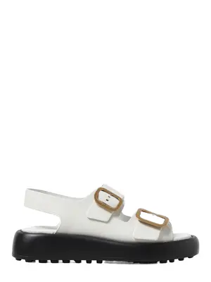 TOD'S Flat Sandal - White