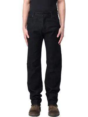 Emporio Armani Straight Leg Jeans - Black
