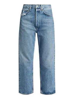 AGOLDE AGOLDE 90s Crop Straight-Leg Jeans