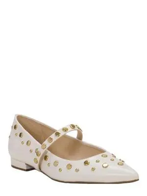 Jessica Simpson Kiann Pointed Toe Flat - Off White