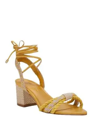 Jessica Simpson Jessica Simpson Prim Ankle Wrap Sandal Yellow Combo