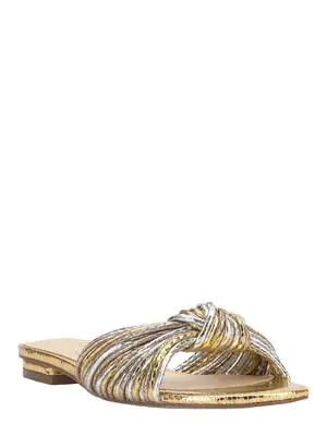 Jessica Simpson Jessica Simpson Dydra Slide Sandal Silver Combo